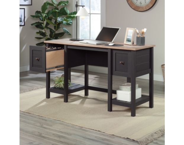 Sauder Cottage Road Black Desk | Homemakers