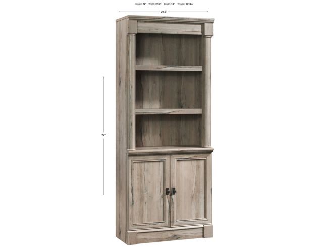 Sauder Palladia Bookcase with Doors | Homemakers