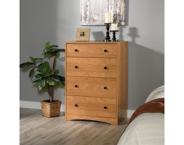 Sauder Beginnings Highland Oak Chest | Homemakers