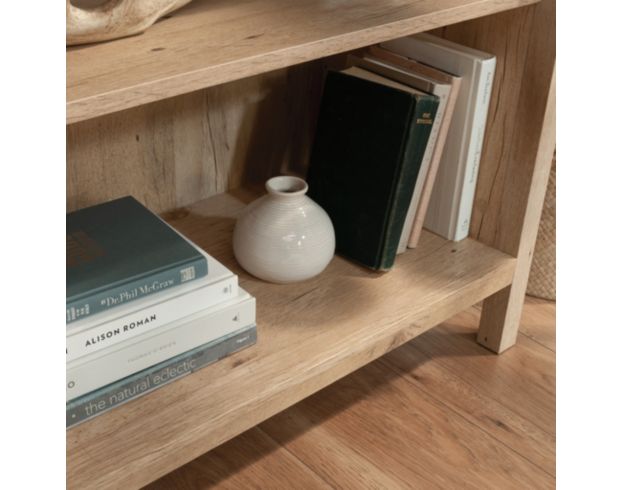 Sauder Pacific View Prime Oak Bookcase | Homemakers