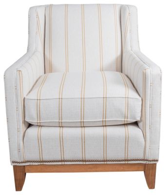 Smith Brothers 258 Collection Yellow Chair | Homemakers