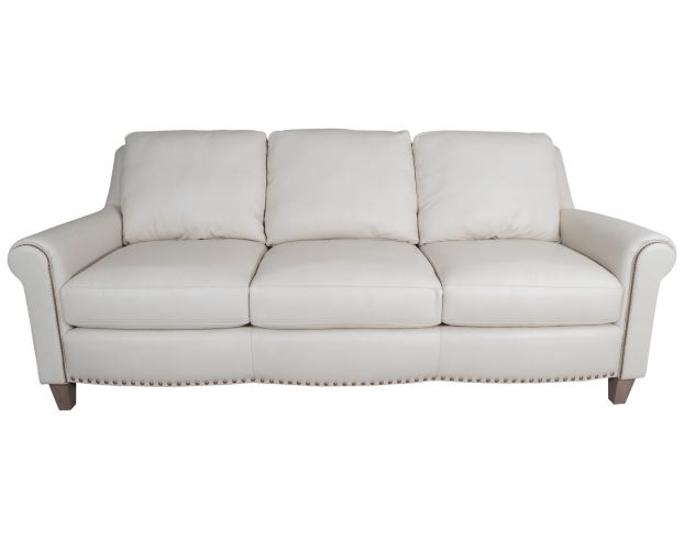 Cream white leather sofa store