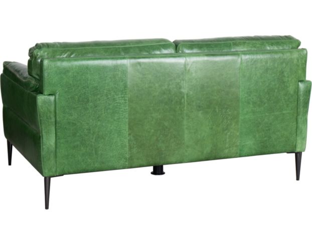 Soft Line America 7905 Collection Genuine Leather Green Loveseat ...