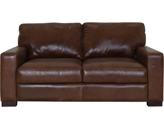 Softline Leather Sofa In Splendor Chestnut | Baci Living Room