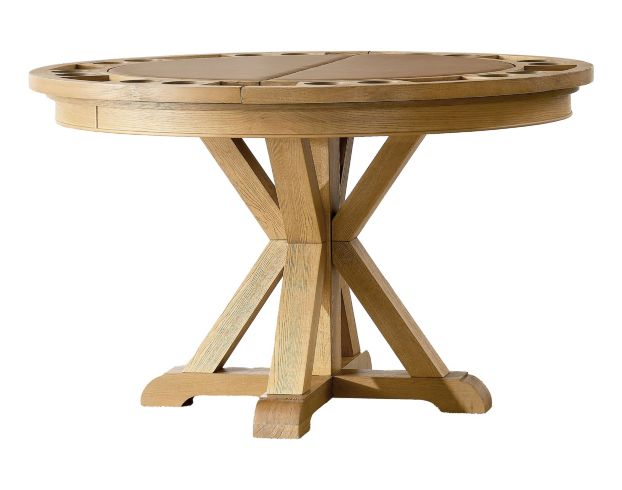 Steve Silver Rylie 5-Piece Natural Dining Game Table Set