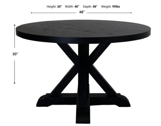 Steve Silver Molly Black Table | Homemakers