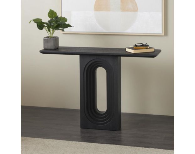 Uma Enterprises, Inc Enzo Black Console Table | Homemakers